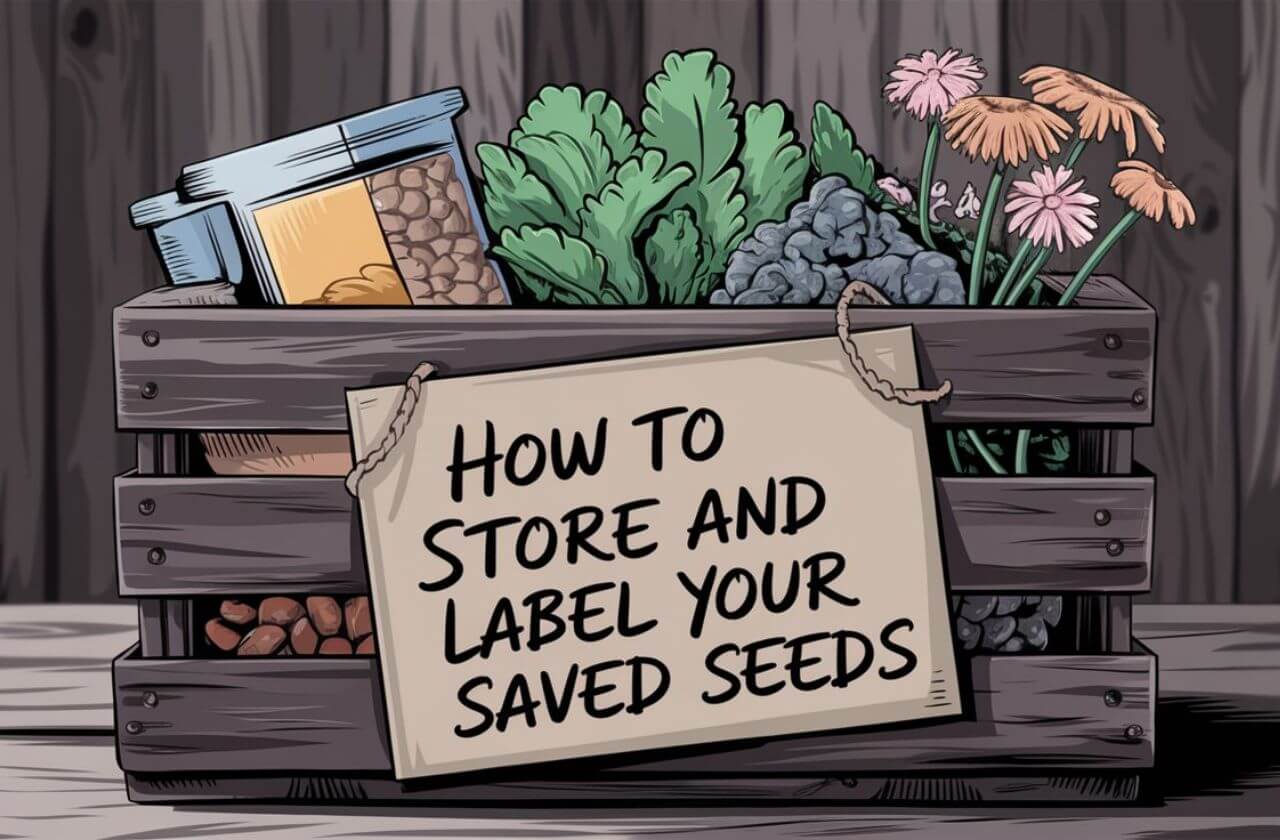 How to Store and Label Your Saved Seeds for Maximum Viability